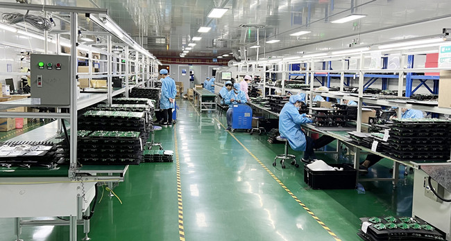 China First Printing Machine Accessory Factory factory production line