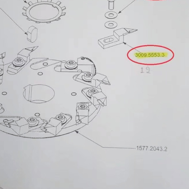 Steel Folding Machine Spare Parts